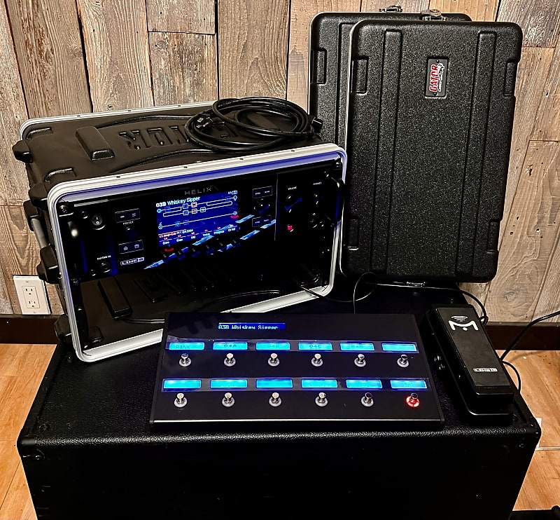 Line 6 Helix Rack Bundle - Rack, Controller Floorboard & | Reverb