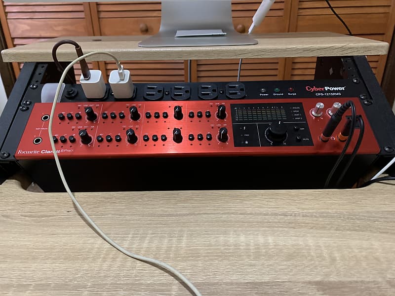 Focusrite Clarett 8prex 2015 Candy apple red | Reverb