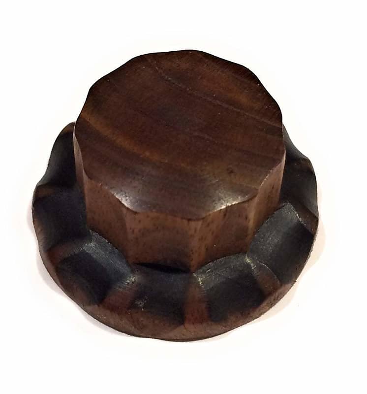 Solid Walnut Geometry Class Magnet or Audio Knob - We | Reverb