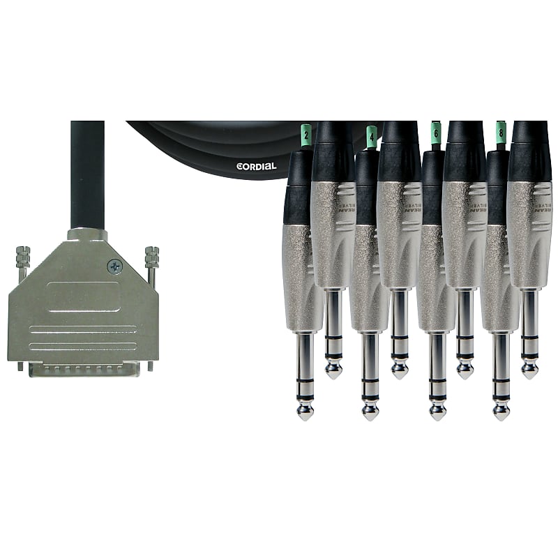 Cordial Intro Multicore D-Sub/Kli symm 8-way, Rean Connector, | Reverb