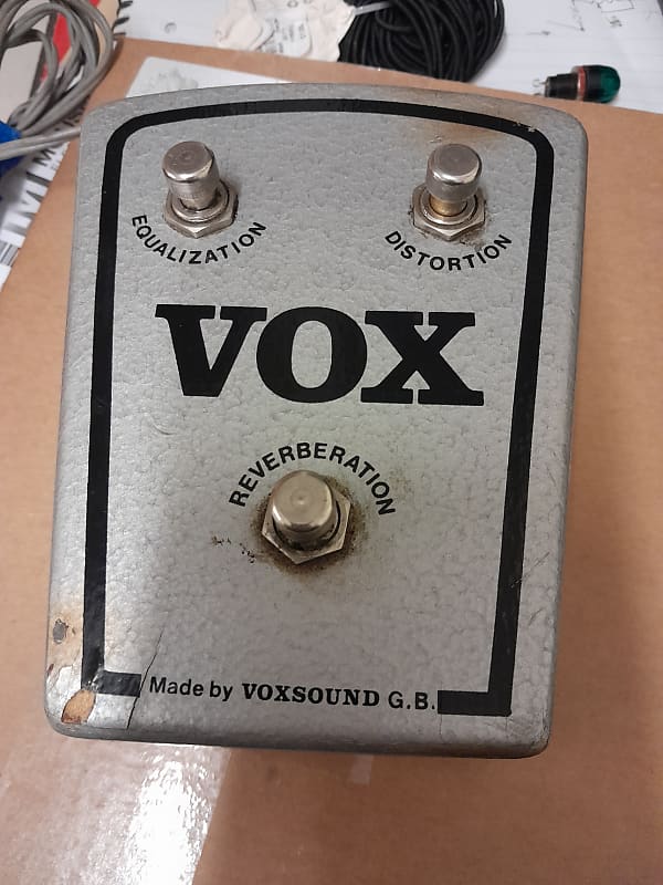 Vox AC120 FOOTSWITCH 1970s | Reverb