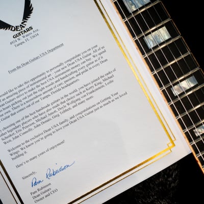 Dean ML USA 2024 NAMM Guitar/Honey Burst/Custom | Reverb