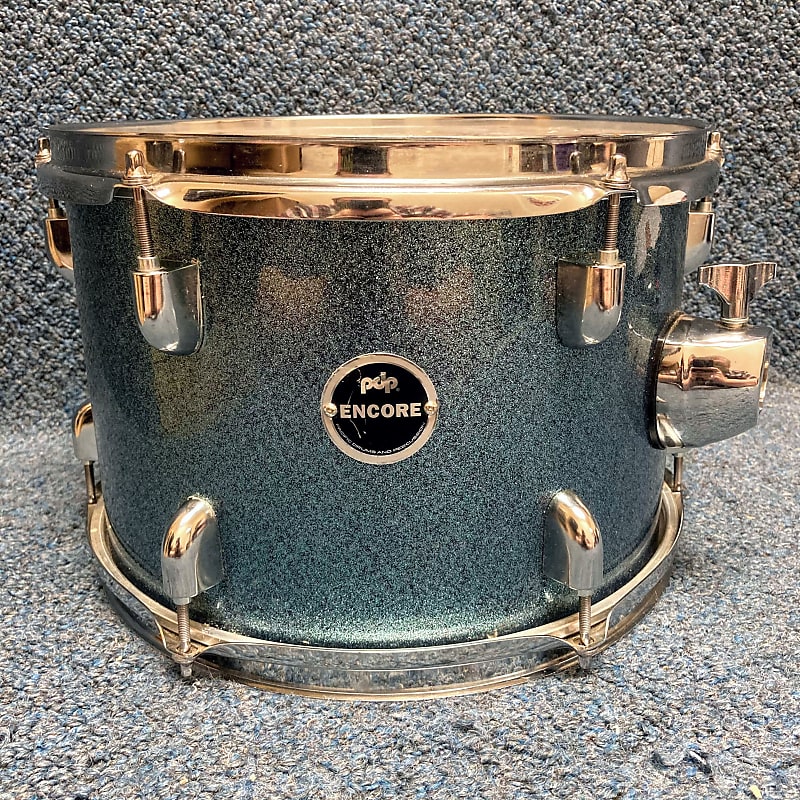 PDP Encore Rack Tom 12x8 Azure Blue Sparkle | Reverb UK