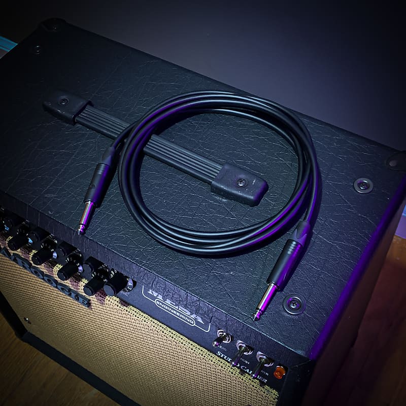 Allenbrand Audio 18.5' Instrument Cable Black | Reverb