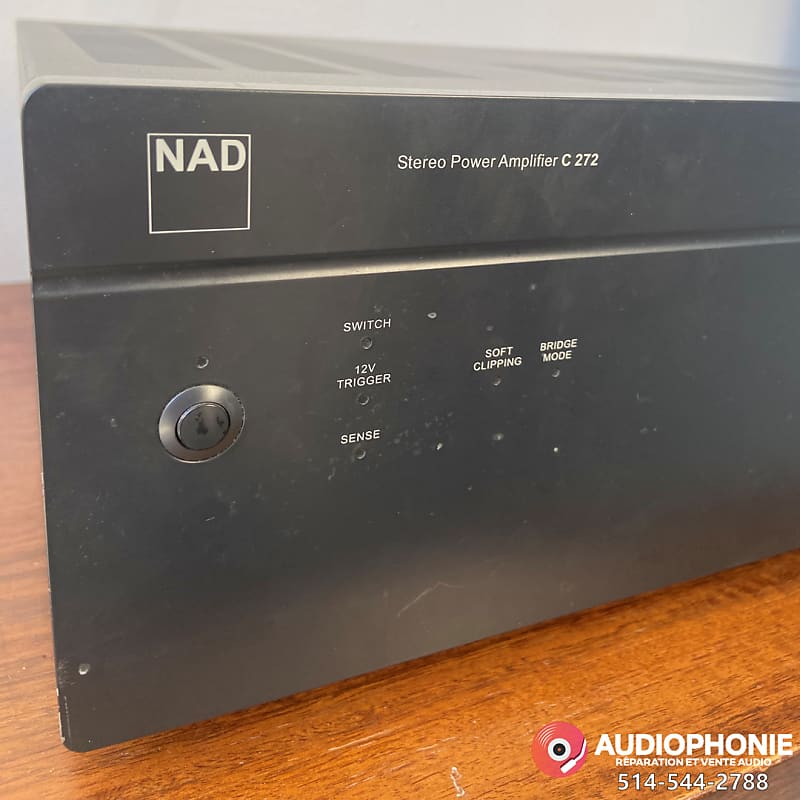 NAD C-272 Stereo Power Amplifier | Reverb