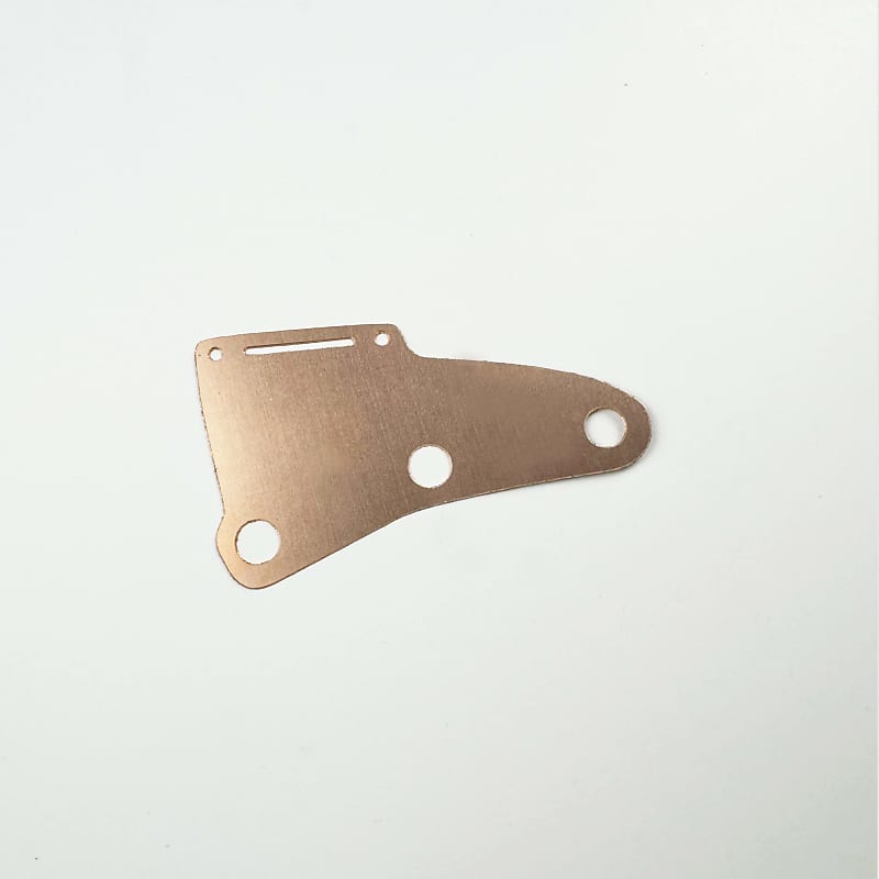 Stratocaster Copper Ground and Shield Plate (CNC) | Reverb