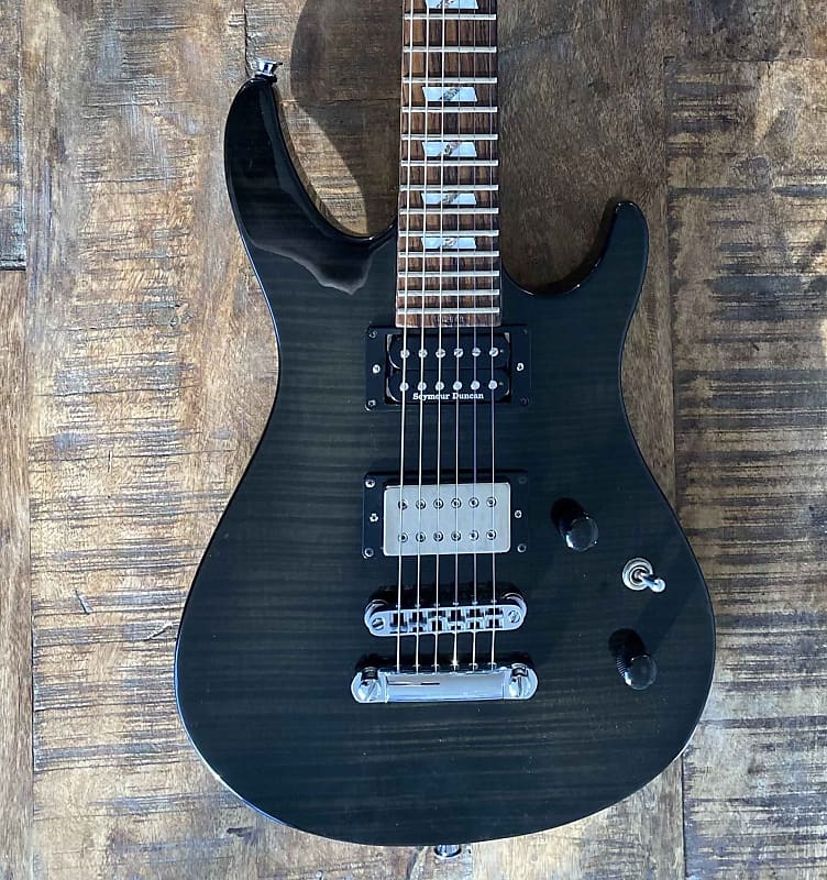 Jackson Stars NASL 110 Soloist Arch top Trans black | Reverb