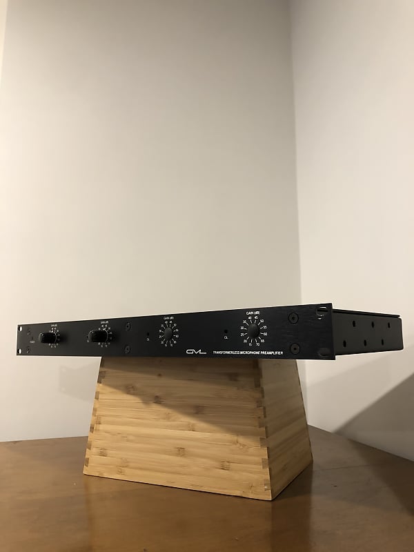 GML 8302 Two-Channel Mic Preamp with GML 8355 Power Supply | Reverb