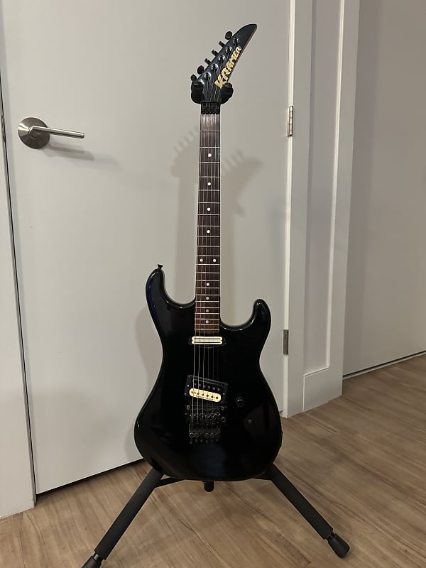 [Upgraded] Kramer Ek-1Bf 1981-1983 - Black | Reverb