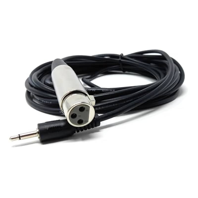 5M 3.5Mm Mono Aux Jack To Xlr Female Socket Microphone | Reverb UK