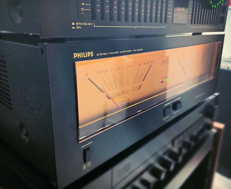 Philips High Fidelity Stereo Amplifier. Rare PA-1200b. | Reverb