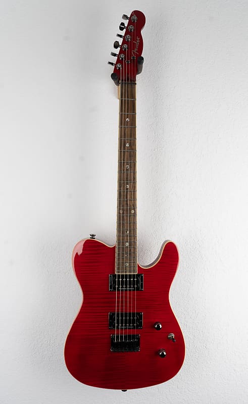 Fender Special Edition Custom Telecaster FMT HH - Crimson Red | Reverb