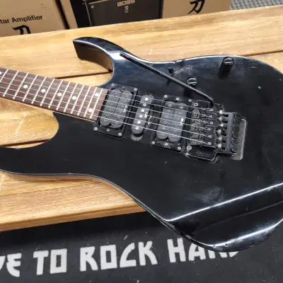 Ibanez RG470/570 1998 Black 24 year old Ibanez RG electric | Reverb