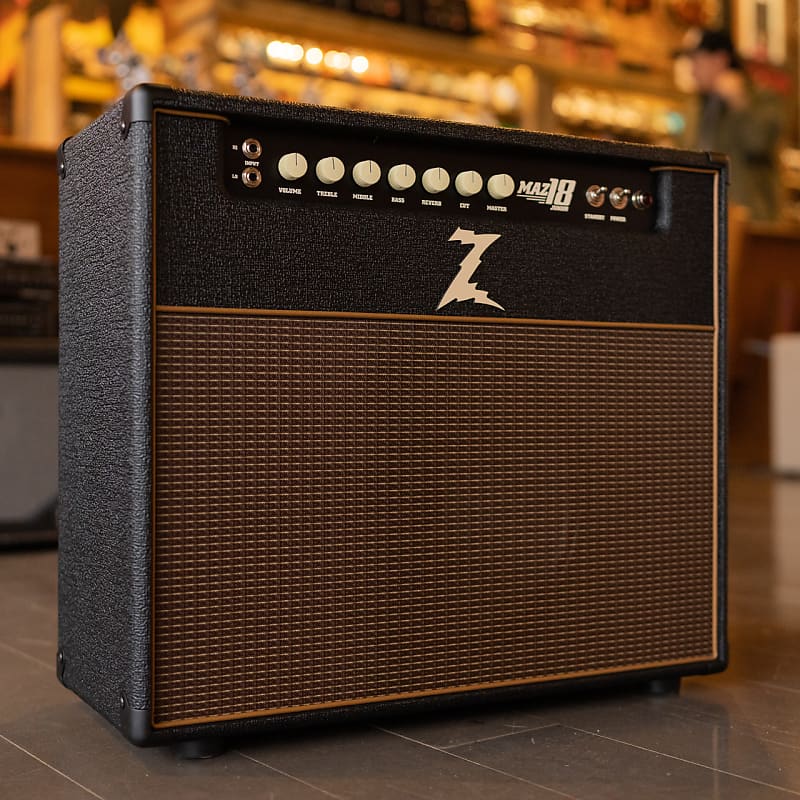Dr. Z Maz 18 Jr. MKII 1x12LT w/ Reverb - Black/Oxblood | Reverb