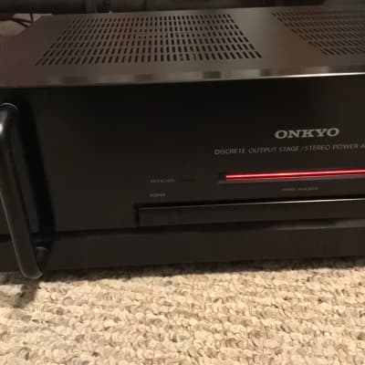 Onkyo M-5100 Discreet Output Stage / Stereo Power Amplifier | Reverb
