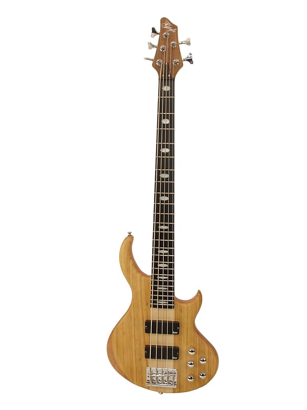 GStyle 5-String Bass Guitar - Natural | Reverb