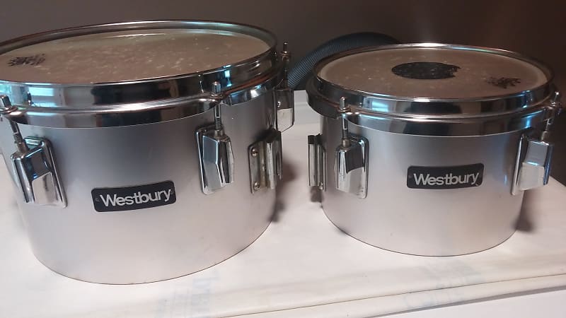 Vintage 80's Westbury by PEARL 8 and 10 inch CONCERT TOMS | Reverb