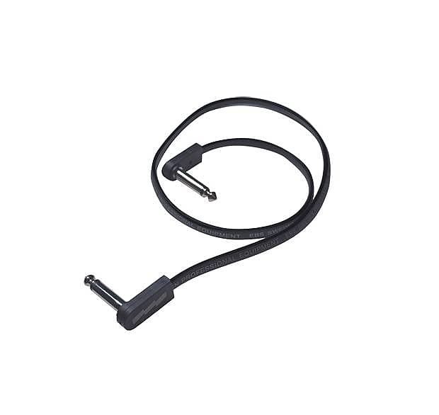 EBS PCF-DL58 Deluxe Flat Patch Cable - Right Angle to | Reverb UK