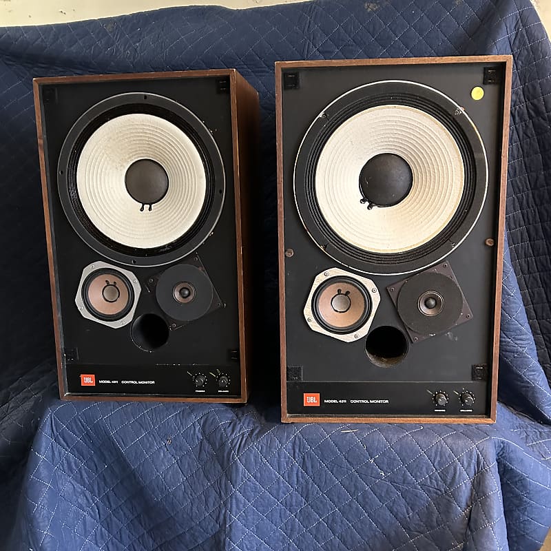 JBL 4311 WX-A Studio Control Monitors 1970’s - Pair - Walnut | Reverb
