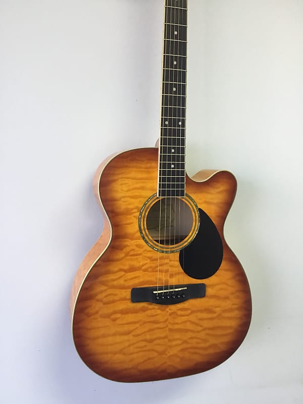 Samick OM100QC Amber | Reverb