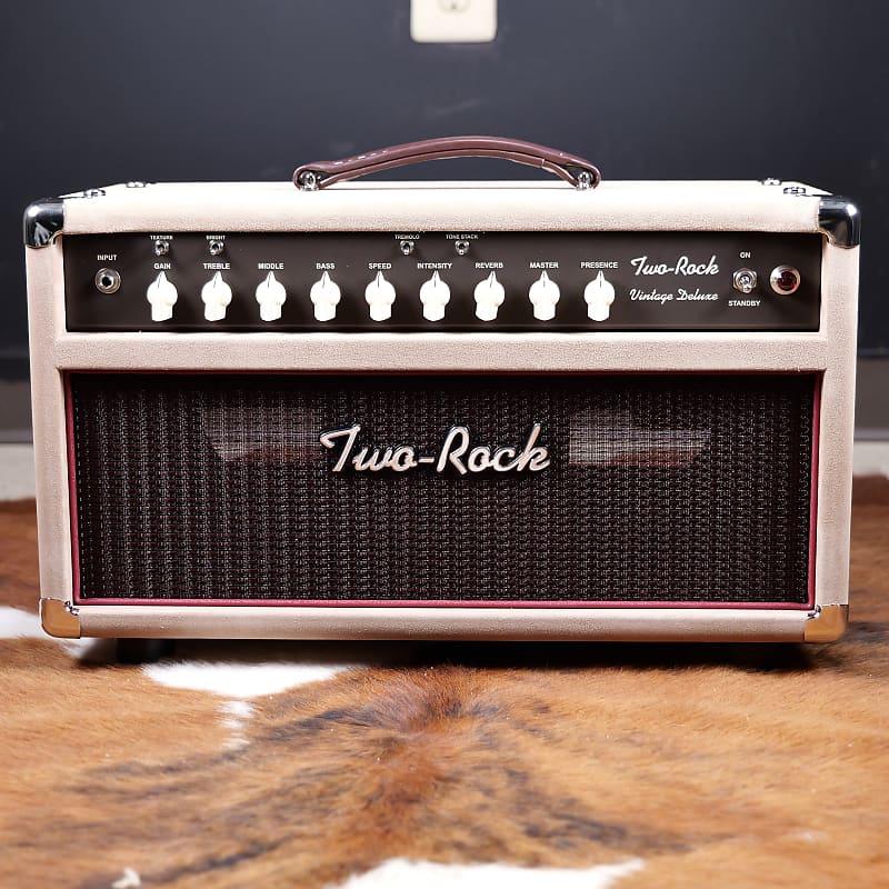 Two-Rock Vintage Deluxe 35 Watt Head Dogwood Suede | Reverb