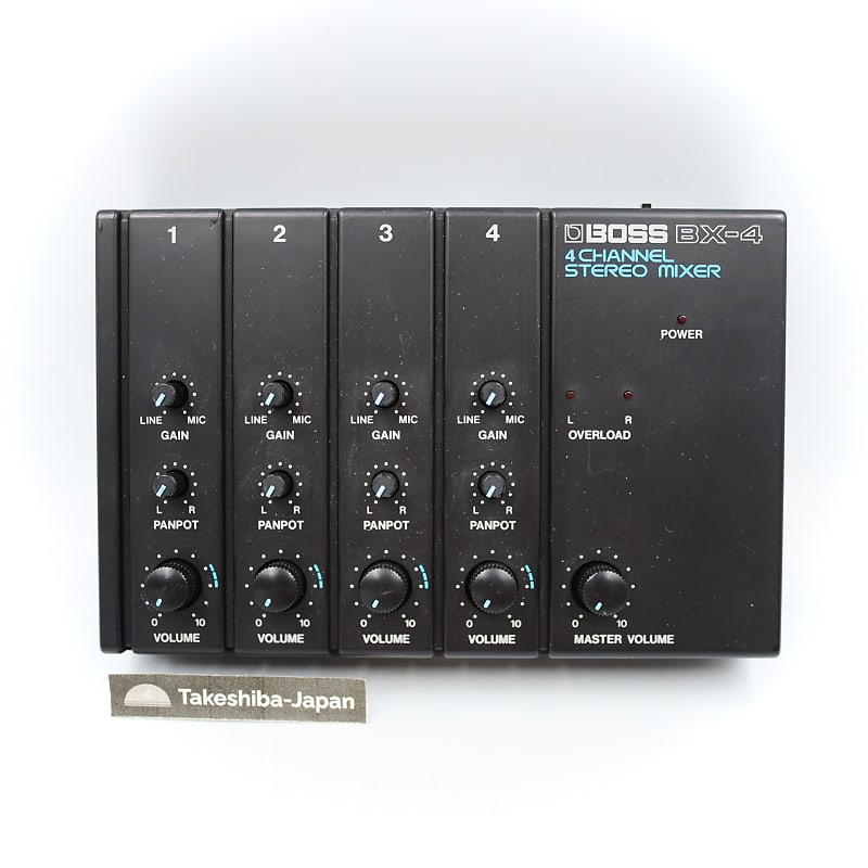 Boss BX-4 4 Channel Stereo Mixer CH03915 | Reverb UK