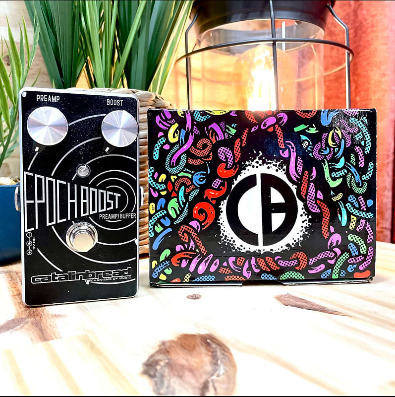 Catalinbread Epoch Boost Preamp/Buffer 2021 - Present - Black | Reverb