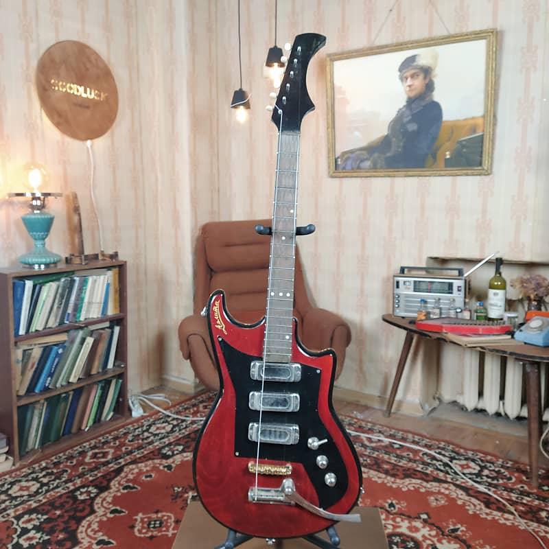 Chernigov Ussr Bass Soviet Bass Guitar Ural Aelita Jazz | Reverb