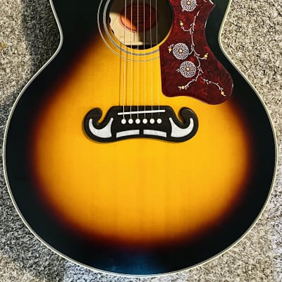 Greco Gibson J-180 70's - Cherry Sunburst | Reverb