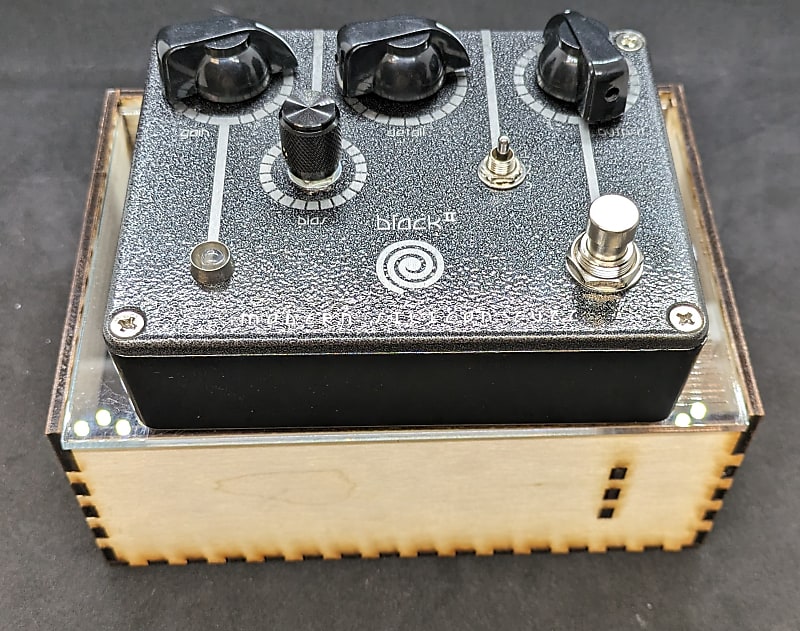 Spiral Electric FX Black Spiral II Fuzz 2020s - Black | Reverb