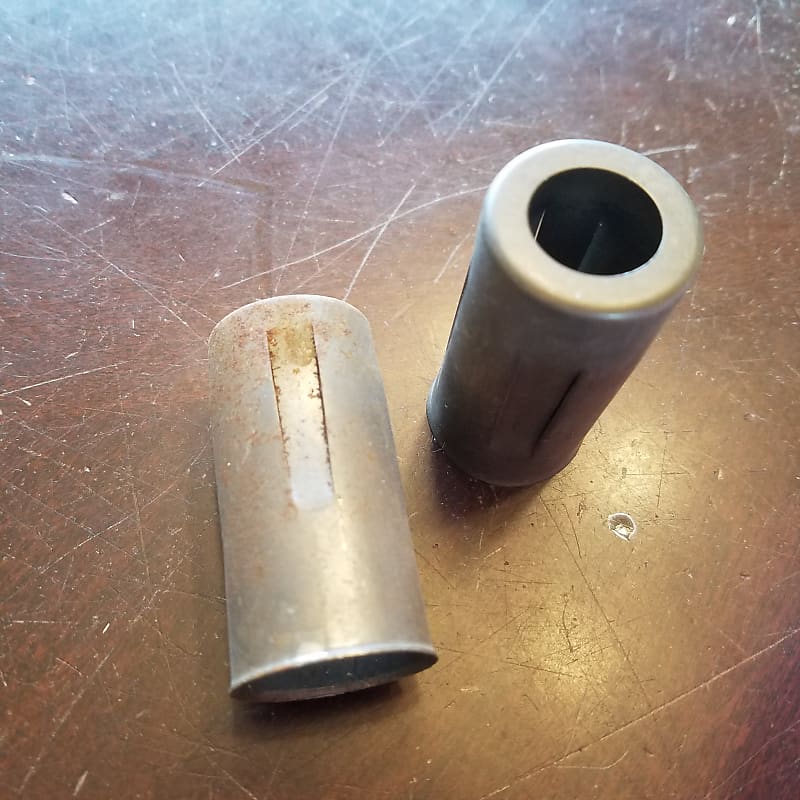 Unknown Pair (2) Tube Shields 12AX7 9-pin 4-Pinch no | Reverb Canada