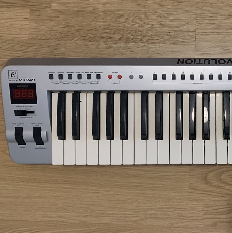Evolution MK-249 USB MIDI Controller Keyboard | Reverb
