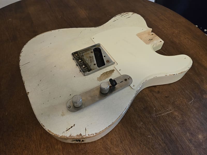 MJT Relic Aged Nitro Blonde Light Weight Alder Telecaster, | Reverb