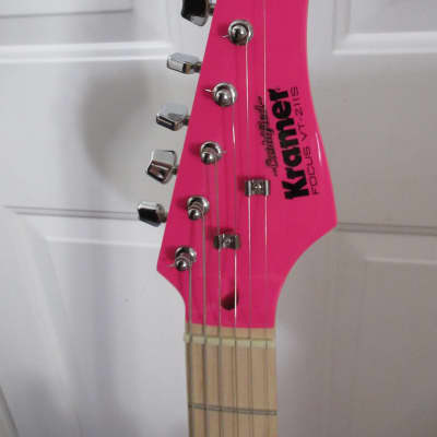 ~Cashified~ Kramer Stratocaster-Style Pink Rock 'n' Roller | Reverb