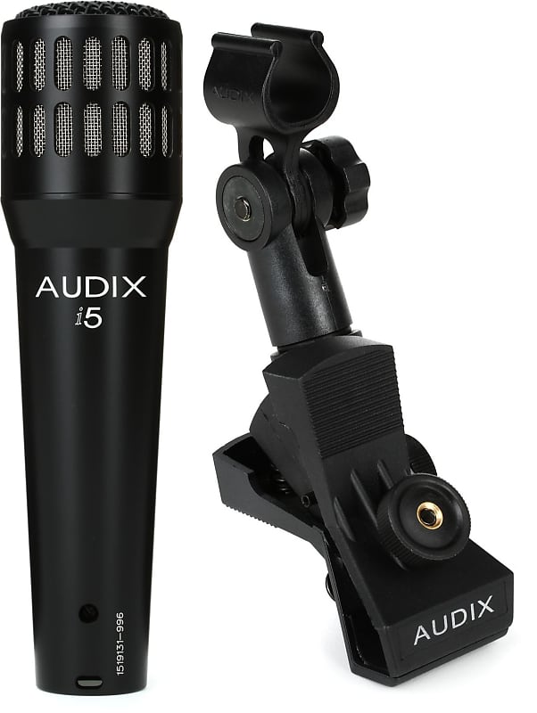 Audix i5 Cardioid Dynamic Instrument Microphone Bundle with | Reverb