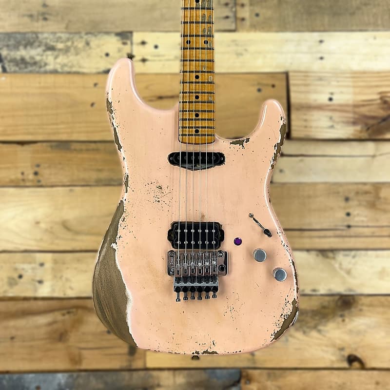 Fender Custom Shop 1960 Stratocaster 2024 - Aged Shell Pink - | Reverb