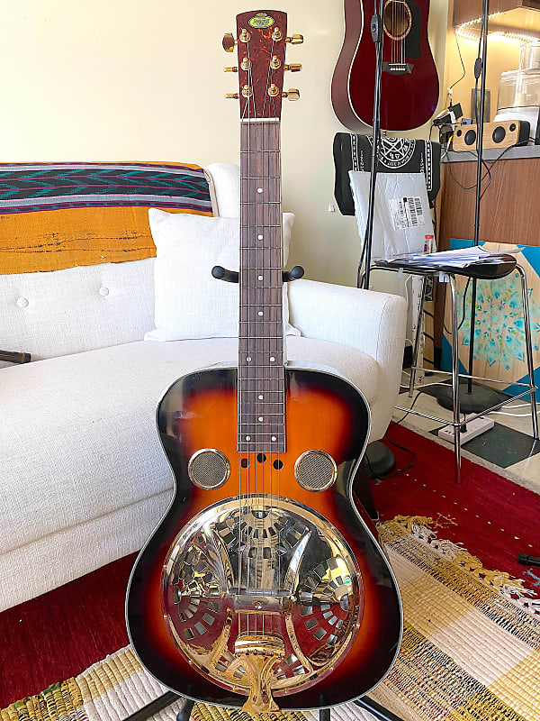 Regal San Francisco Resonator Guitar w/ Beard Legend cone + | Reverb