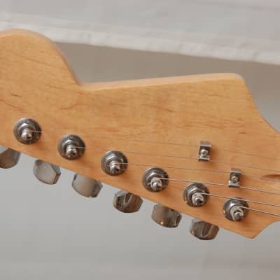 Simple white Stratocaster copy from the 90s | Reverb