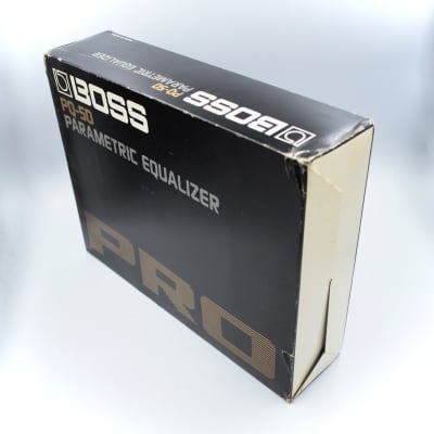Boss PQ-50 Parametric Equalizer With Original Box Adapter | Reverb