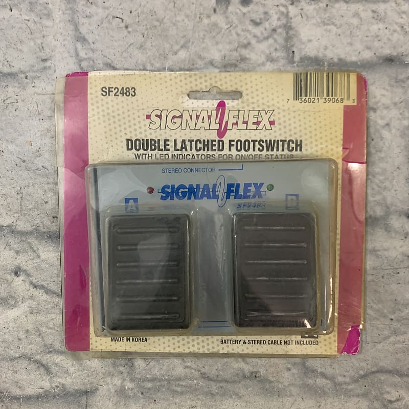 Signal Flex SF2483 A/B 1/4" TRS Footswitch Amp Channel Reverb | Reverb