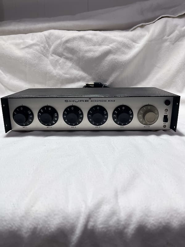 Shure M68 4channel mixer | Reverb