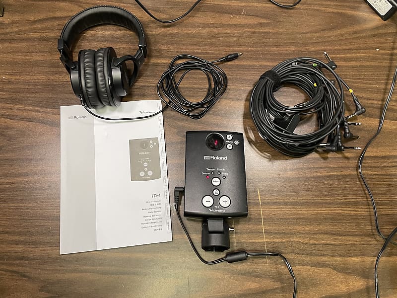 Roland TD-1 V-Drum Percussion Sound Module w/Mount, Manual, & | Reverb