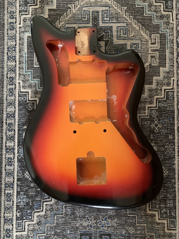 MJT Jazzmaster Body - Custom Early 60’s Sunburst | Reverb
