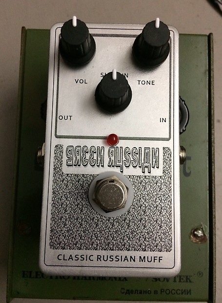 Big Knob Pedals Green Russian Muff Fuzz Clone | Reverb