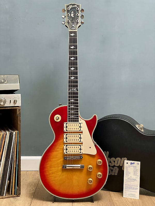 Gibson Les Paul Custom Ace Frehley 1996 - Cherry | Reverb Australia