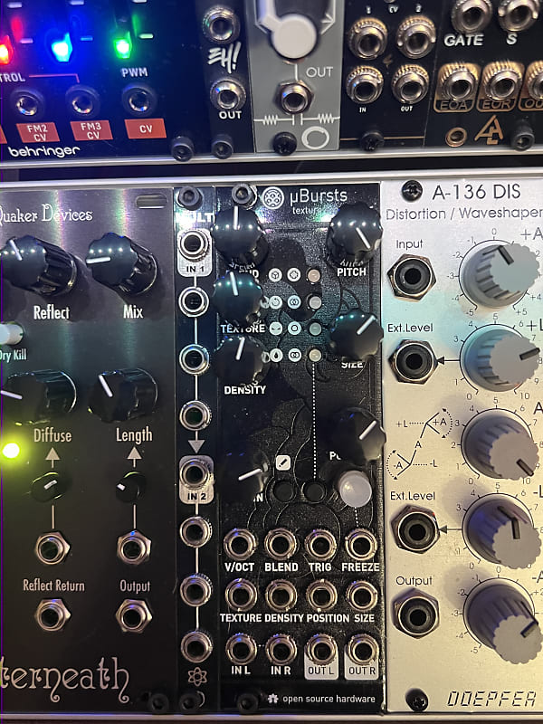 Momo Modular uBursts (Micro Mutable Instruments Clouds Clone) | Reverb