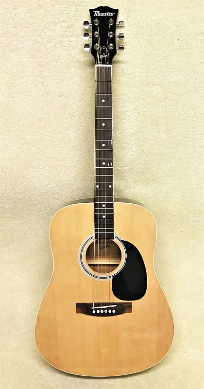 Gibson Maestro Acoustic Guitar - MACINACH Mfg.09-2012 SUPER | Reverb
