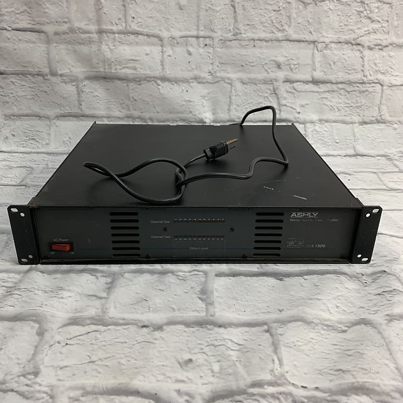 Ashly FTX-1500 Stereo MOSFET Power Amp | Reverb