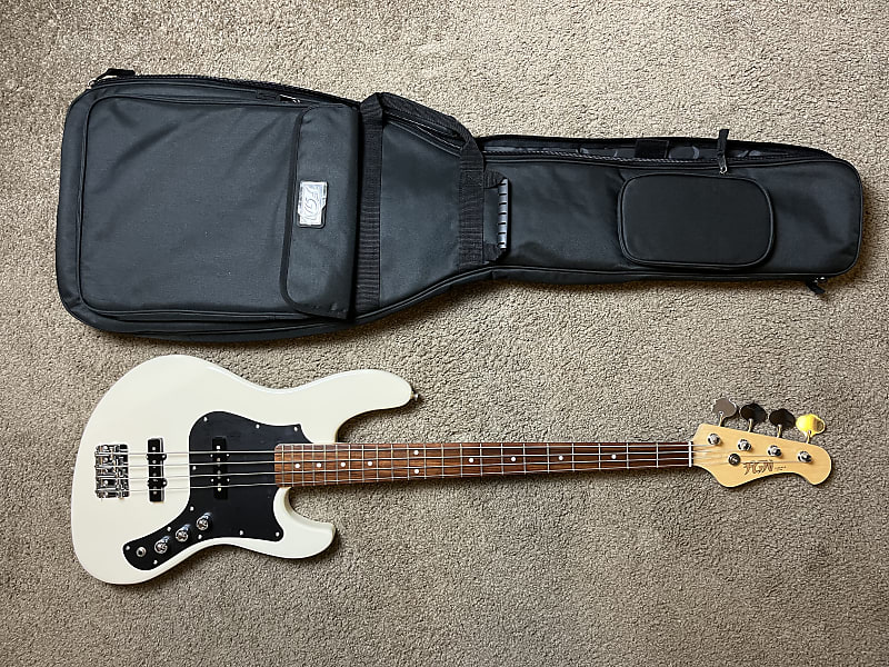 FGN Boundary 4 String Jazz Bass Antique White (Made In | Reverb UK