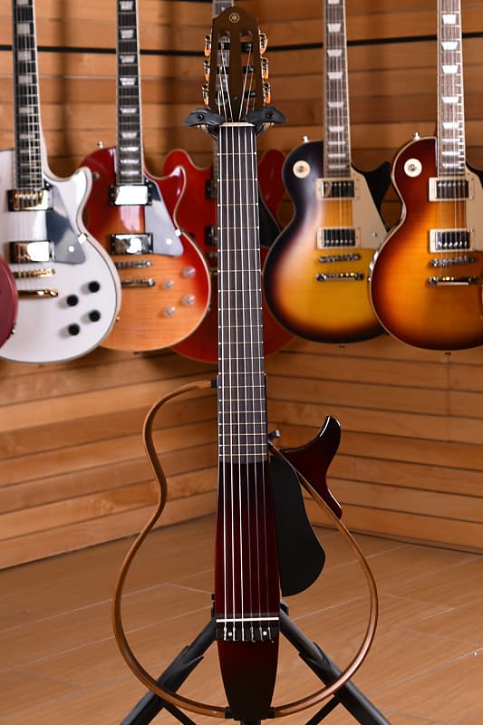 Yamaha Silent SLG200NII CRB Crimson Red | Reverb